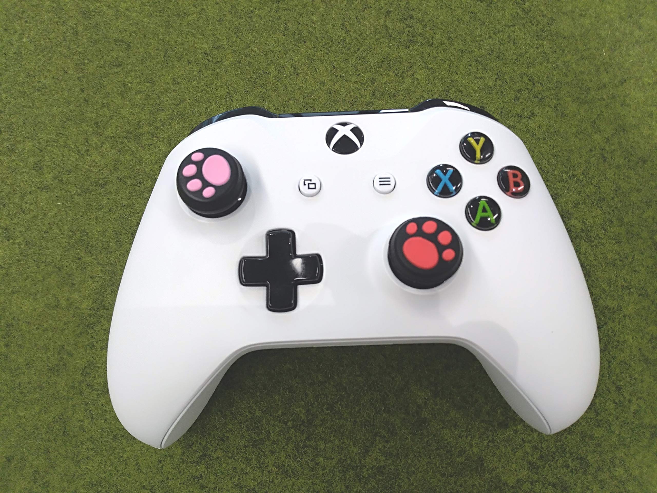 5 Pairs Replacement Thumb Stick Grips Cap Cover Joystick Thumbsticks Caps for PS4 Xbox ONE Xbox 360 PS3 PS2 Controller