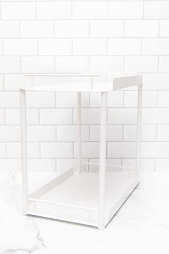 Buzzelli Company 2-Tier Standing Rack Countertop Storage Shelf, Organizer Holder