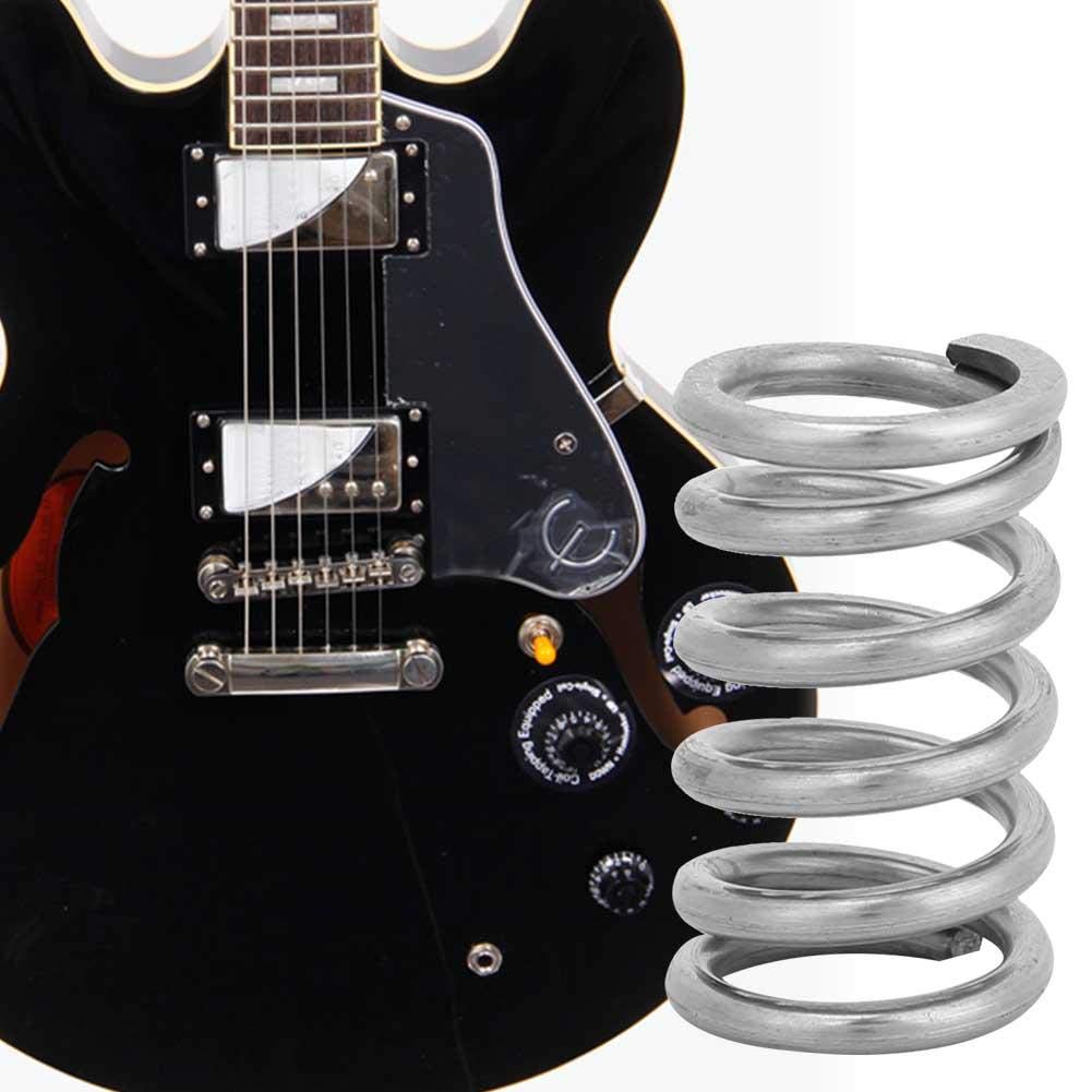 Bnineteenteam Electric Guitar Tremolo Bridge Spring,Tremolo Vibrato Tension Springs for Bigsby Guitar Replacement(Silver) Playing Accessories