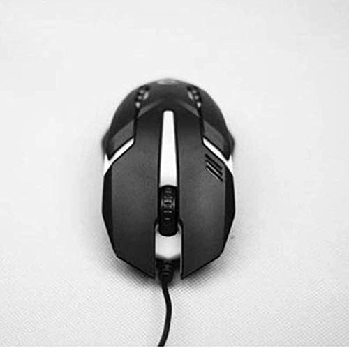 HJJWL Gaming Keyboard and Mouse, Keyboard and Mouse,2.4GHz Ultra Slim Full Size Rechargeable Keyboard and Mouse Combo for Windows, Laptop, Notebook, PC, Desktop, Computer (Color : Black)