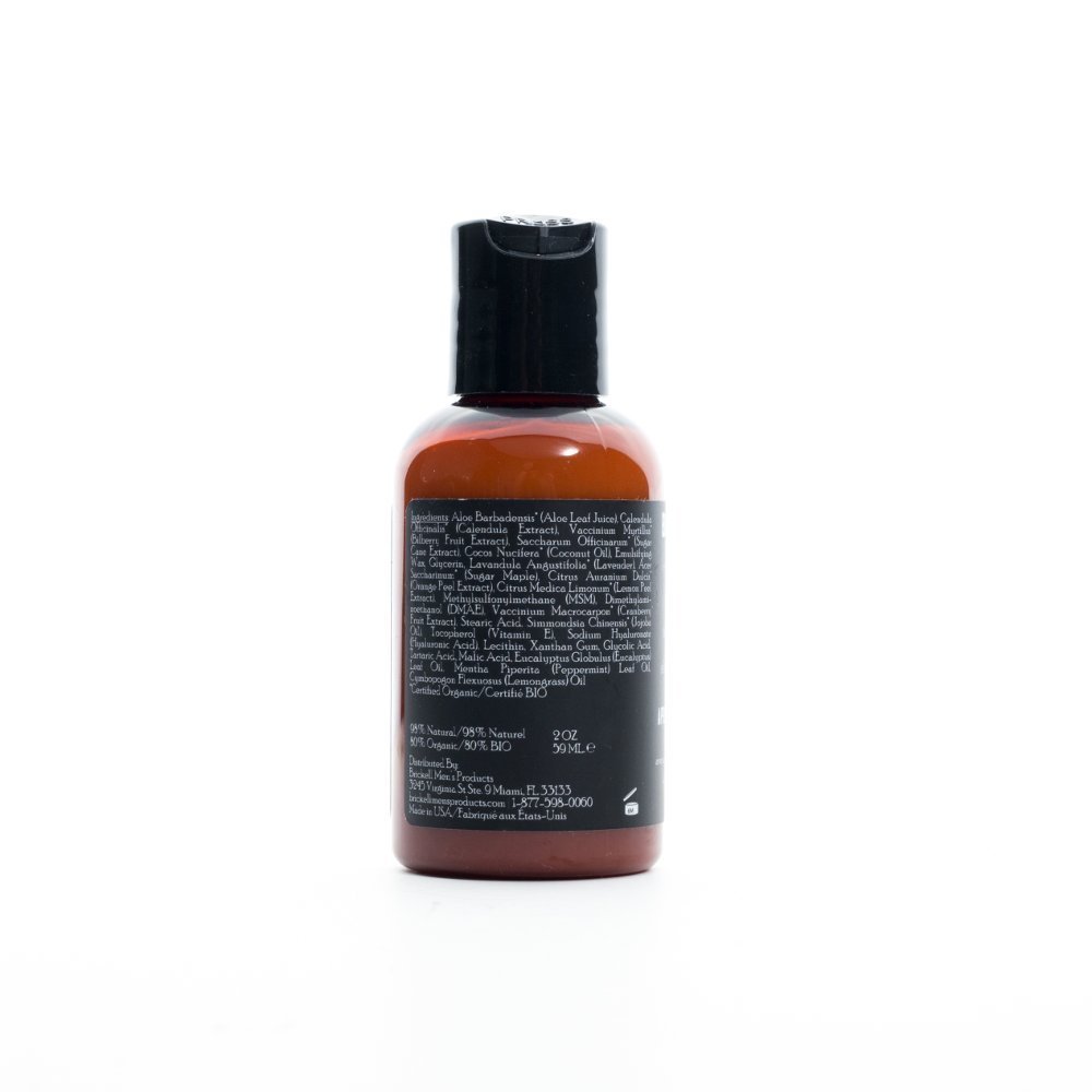 Brickell Men's Instant Relief Aftershave for Men, Natural and Organic Soothing After Shave Balm to Prevent Razor Burn 2 Ounce, Unscented