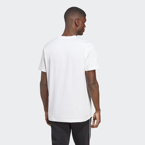 adidas Originals Men's Adicolor Classics Trefoil T-Shirt, White, Medium