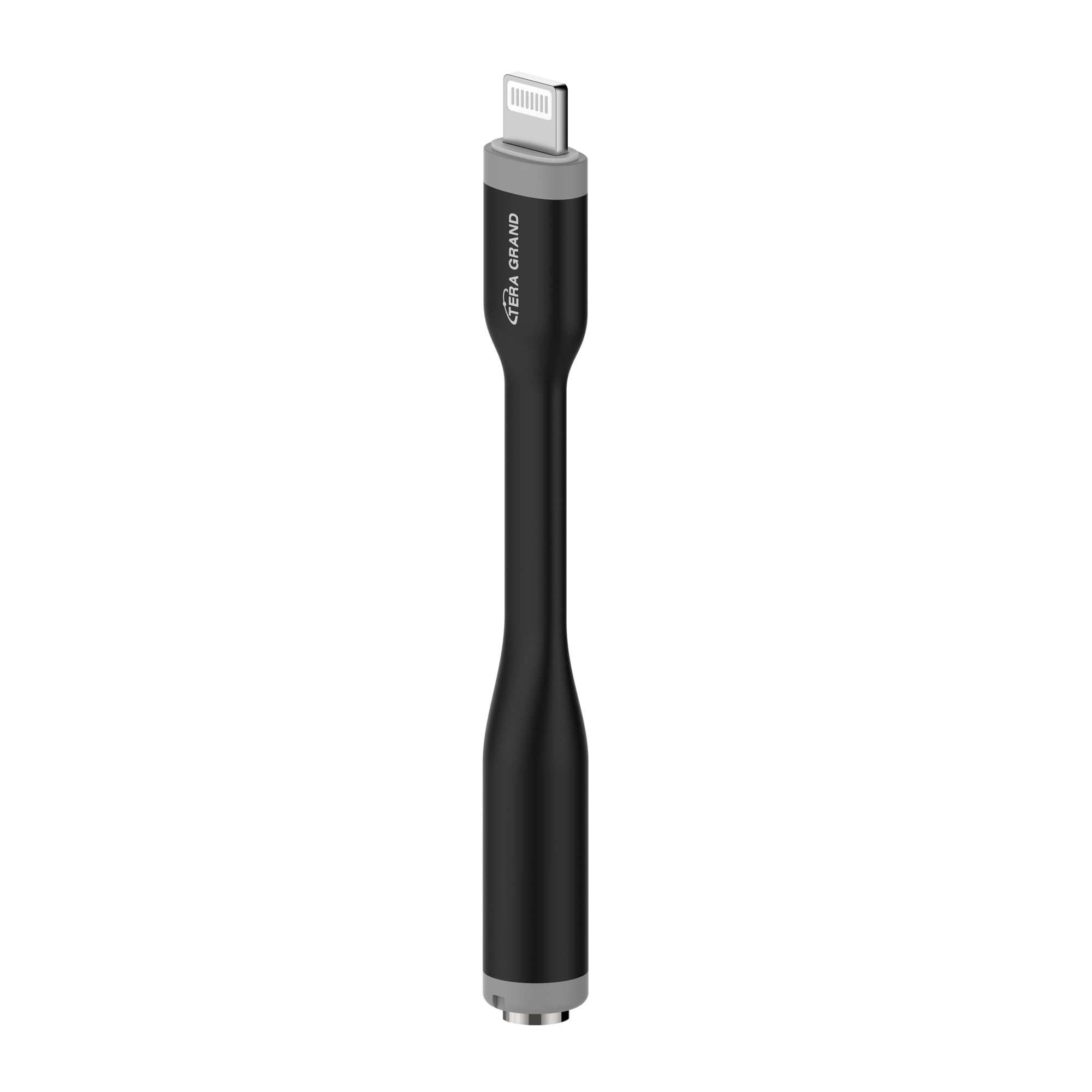 Tera Grand - Apple MFi Certified Lightning to Headphone Jack Audio Adapter, Durable Flexible Super Soft PVC Jacket iPhone 14/13/12/11 Pro Pro Max Plus Mini SE XS XR X 8/7/6, iPad Pro Air