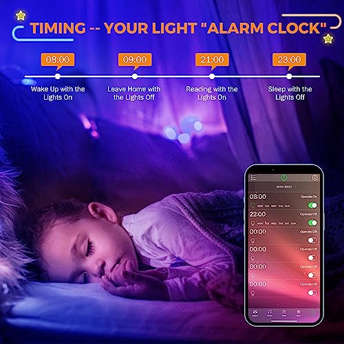 BEAMNOVA RGB Commercial Storefront Light Kit 40Ft Window Lights Modules with Remote, Bluetooth Control Box DC 12V Power Supply Transformer Adhesive Waterproof Outdoor Strip Lights