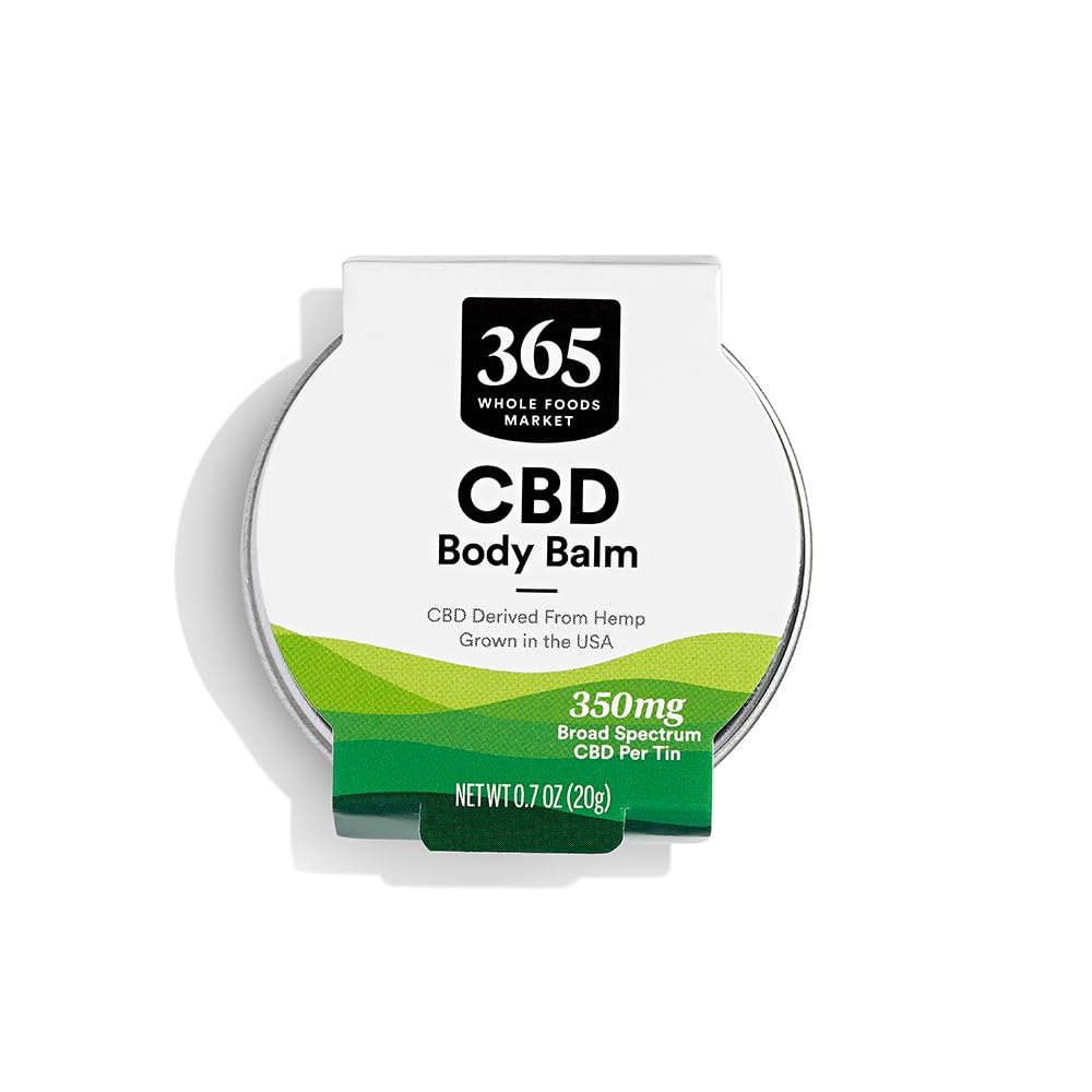 365 By Whole Foods Market, CBD Body Balm 350mg, 0.7 Ounce