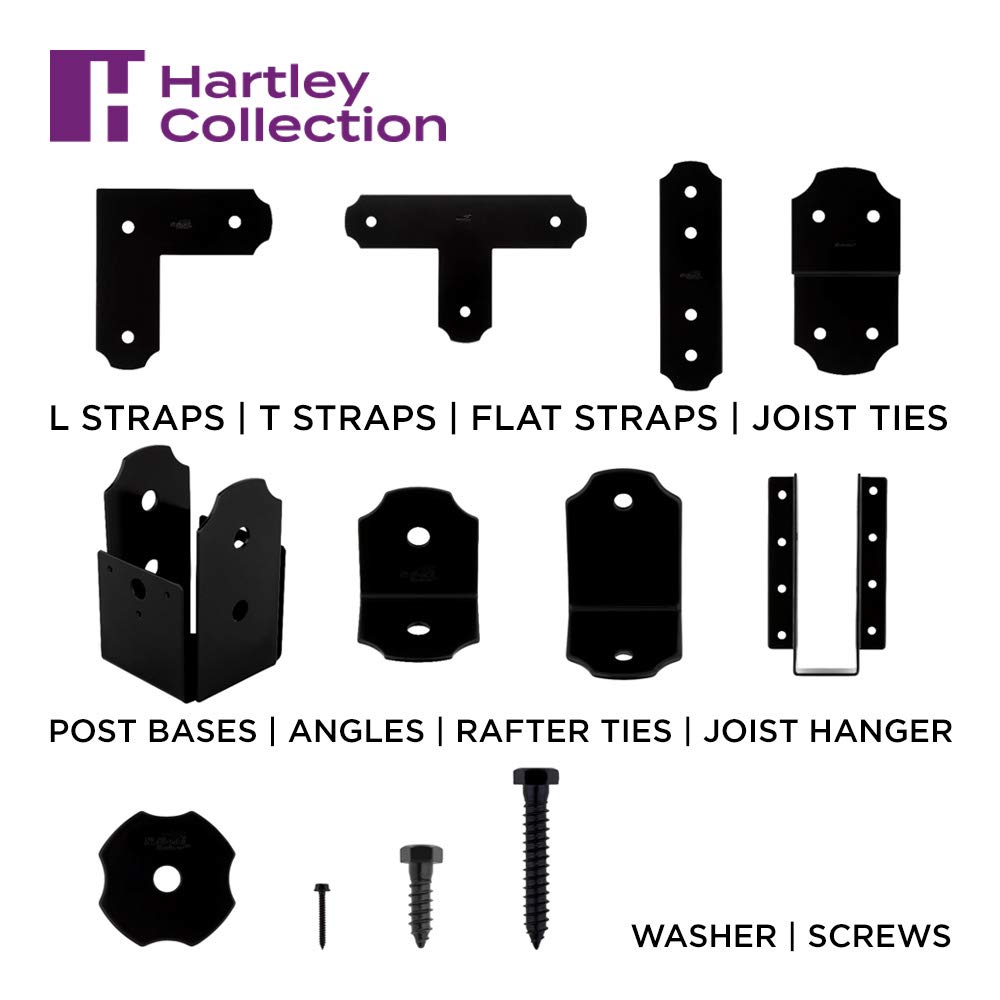 National Hardware N800-022 Lag Screw Made of Galvanized Steel Used to Install Outdoor Reinforcement Hardware Collection, Blacks on Pergolas Gazebos Arches and Raised Garden Beds, 1/2x 3, 8 Pack