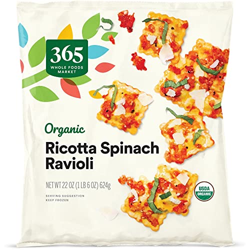365 by Whole Foods Market, Ravioli Spinach Ricotta Organic, 22 Ounce