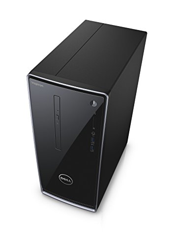 Dell Inspiron i3656-22BLK Desktop (AMD A8, 8 GB RAM, 1 TB HDD, Black) No Monitor Included