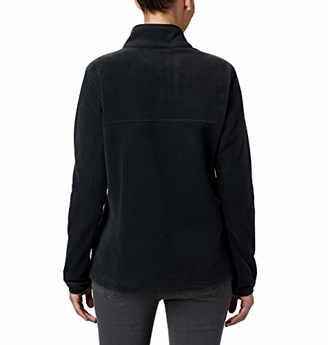 Columbia Women's Benton Springs 1/2 Snap Pullover, Black, X-Small