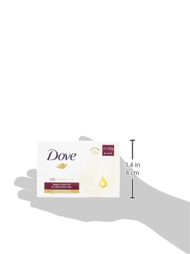 Dove: "Cream Oil Beauty Cream Bar with Moroccan Argan Oil * 3.5 Ounces (100g) Bars (Pack of 2) * [ Italian Import ]