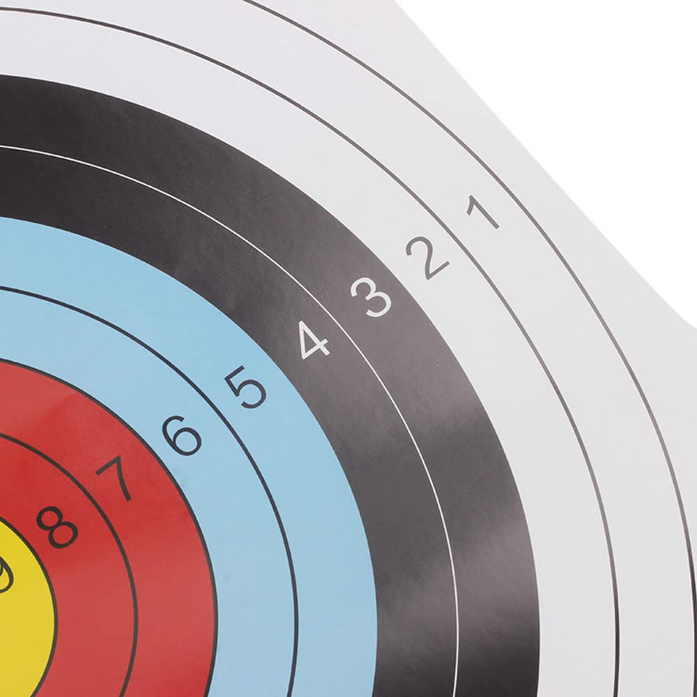 35Pcs Archery Paper Targets Arrow Targets for Air-Soft, BB Guns, Air Rifles Shooting Accessories Ideal for Daily Shooting Practice for Archery Enthusiasts Beginner, 15.6x15.6inch
