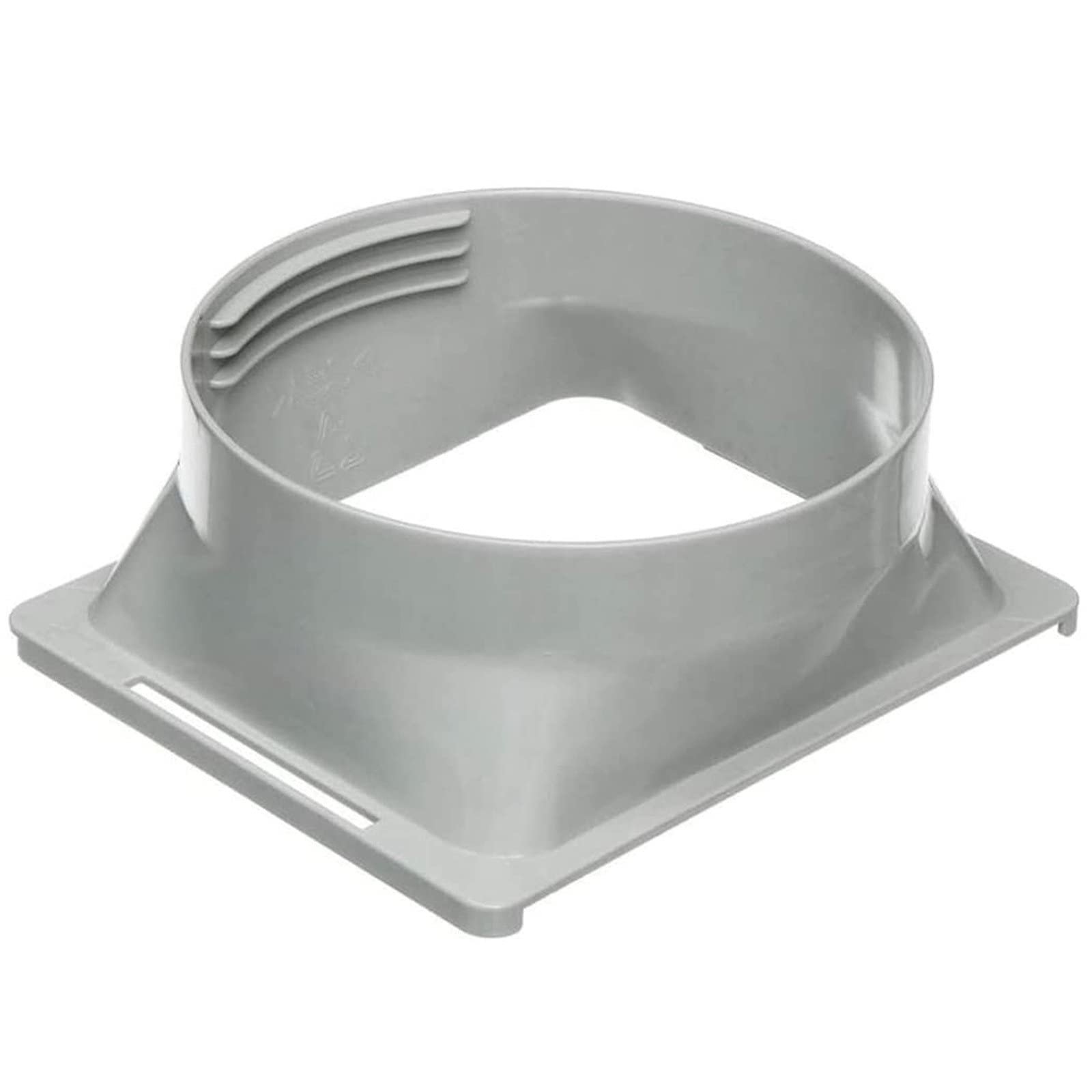LAOTANG 5.8 inch/6 inch Portable Air Conditioner Exhaust Hose Coupler Window Adapter A/C Unit Tube Connector Mobile air Conditioning Accessories (Square to Round)