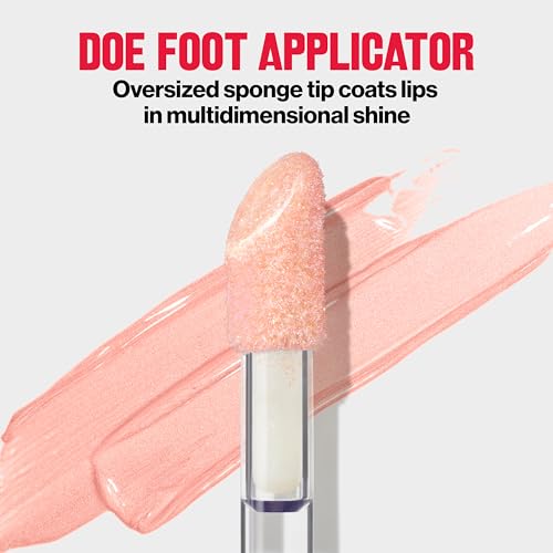 Revlon Super Lustrous Lip Gloss, Non-Sticky, Hydrating, High Shine Finish, 275 Dusk Darling, 0.13 oz