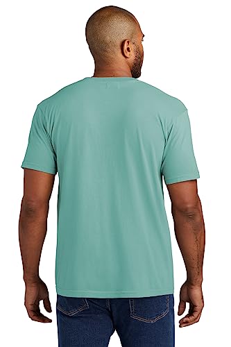 Comfort Colors mens Adult Short Sleeve Pocket Tee, Style 6030 T Shirt, Sea Foam, Large US
