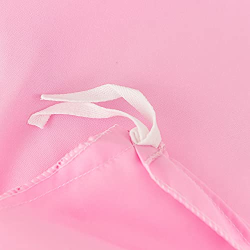 Colourful Snail Duvet Cover 3 Piece Set, Ultra Soft Double Brushed Microfiber Comforter Cover with Zipper Closure and Corner Ties, Queen, Pink