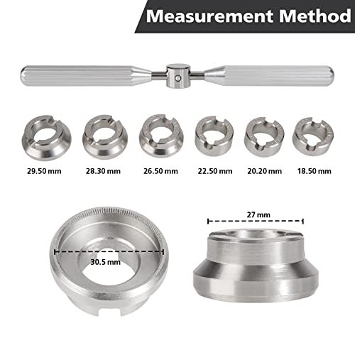 Boaieirsa Watch Case Opener Repair Tool 5537,Special Cover Meter Opener Watch Back RemoverTool for Rolex Tudor