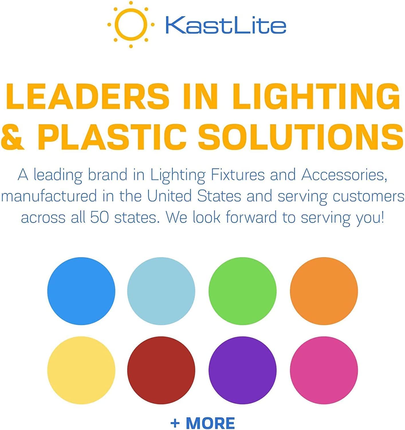 KastLite T8 Fluorescent Safety Sleeves | 46-3/8" Royal Blue Color Tube Guards with End Caps | Fits T8 Lamps Only | 1-1/4" Diameter Fluorescent Light Diffuser Covers & Lighting Accessory| 4 Pack
