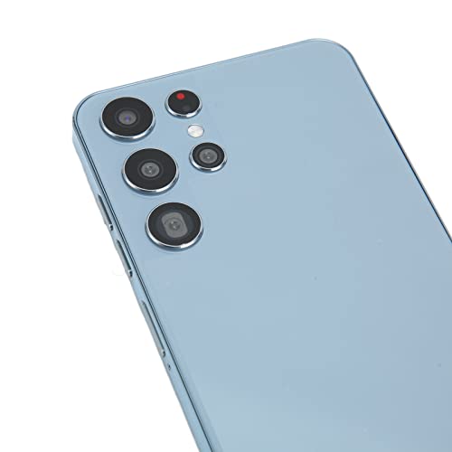 4G Smartphone, 6.82 inch HD Full Screen Ultra Dual Card Dual Standby Thin Cell Phone, MTK6737 CPU, 8GB RAM, 256GB Storage, Face Recognition, 8MP 32MP Cameras, 6000mAh Battery