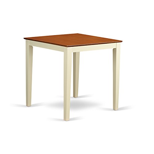 East West Furniture VNKE5-WHI-W Dining Room Table Set