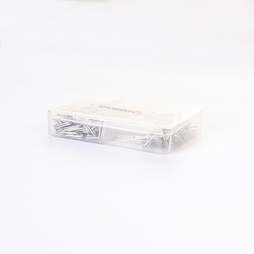 Dreamlover Straight Sewing Pins, T Pins for Mannequin Wig Head, Blocking Pins, Long Push Cubicle Pins, Straight Pins with Large Heads, 100 Pieces, 1.5 Inches and 2.0 Inches