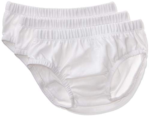 Hanes Ultimate Baby Flexy 3 Pack Diaper Covers, White, 18-24 Months