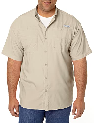 Columbia Men's Standard Tamiami II SS Shirt, Fossil, Medium