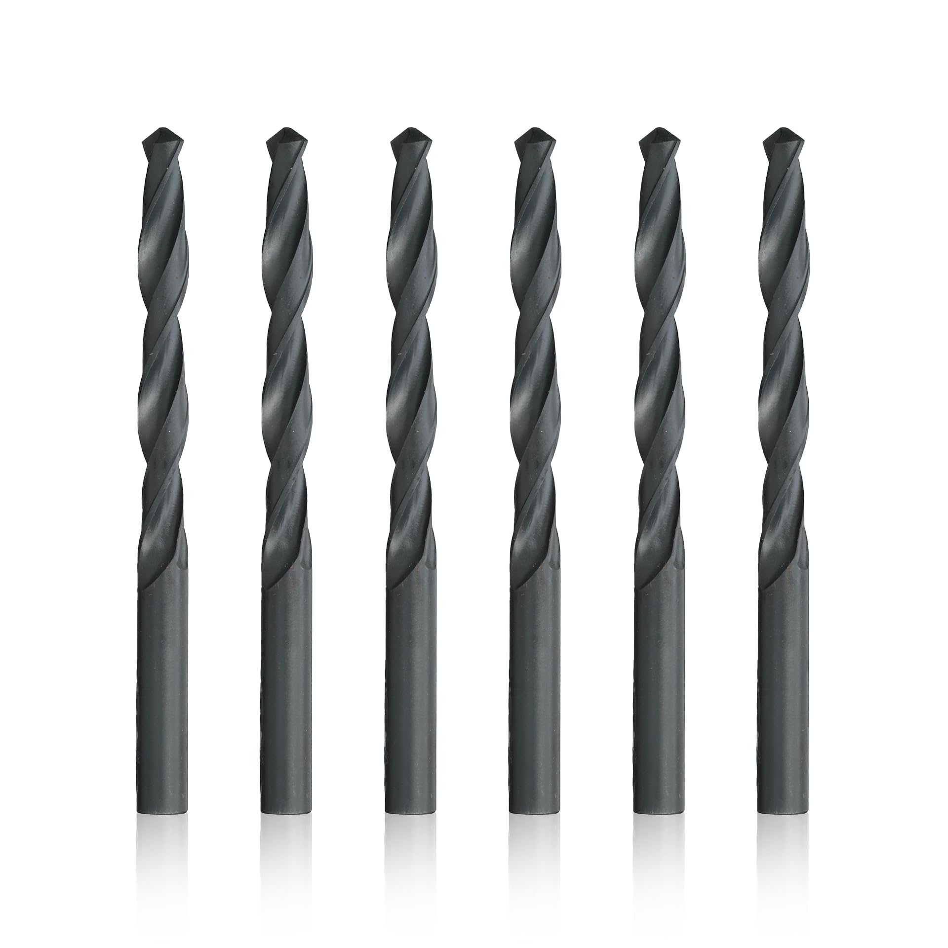 Drill America 7.75mm High Speed Steel Drill Bit (Pack of 6), DWDMM Series