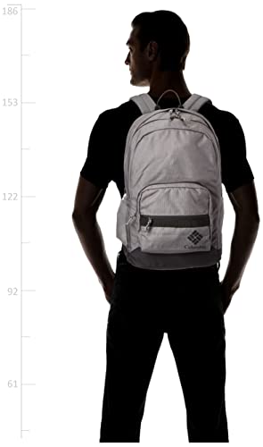 Columbia Unisex Zigzag 30l Backpack, City Grey Heather/Black, One Size