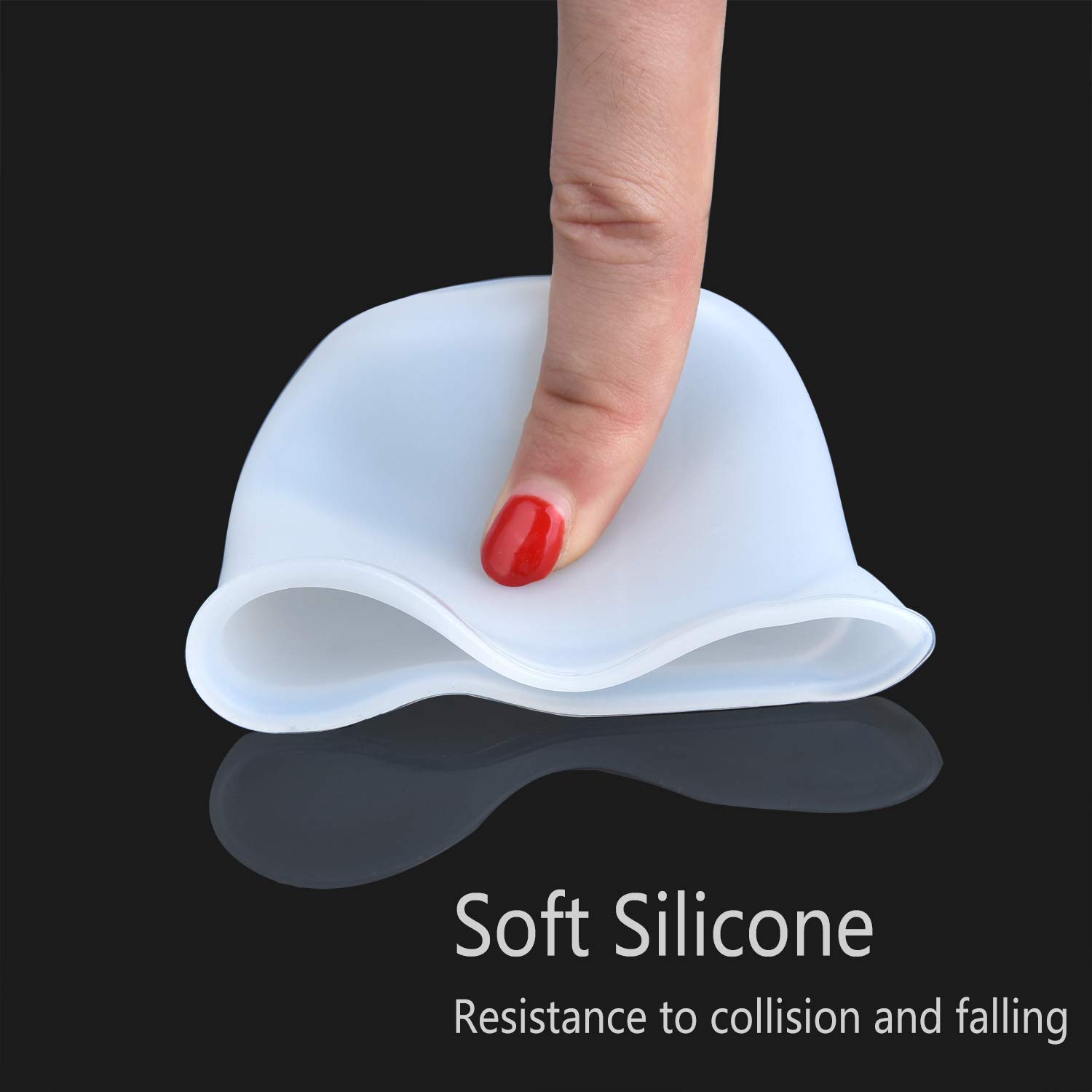 36 Pieces Silicone Resin Mixing Cups Kit- 100ml Silicone Measuring Cups, Silicone Mixing Cups, Transfer Pipettes, Finger Cots, Silicone Stir Stick and Silicone Mat for Art Making Handmade Craft