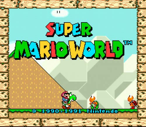 New Super Mario World Game Cartridge USA Version For Nintendo Super NES SNES Game Console