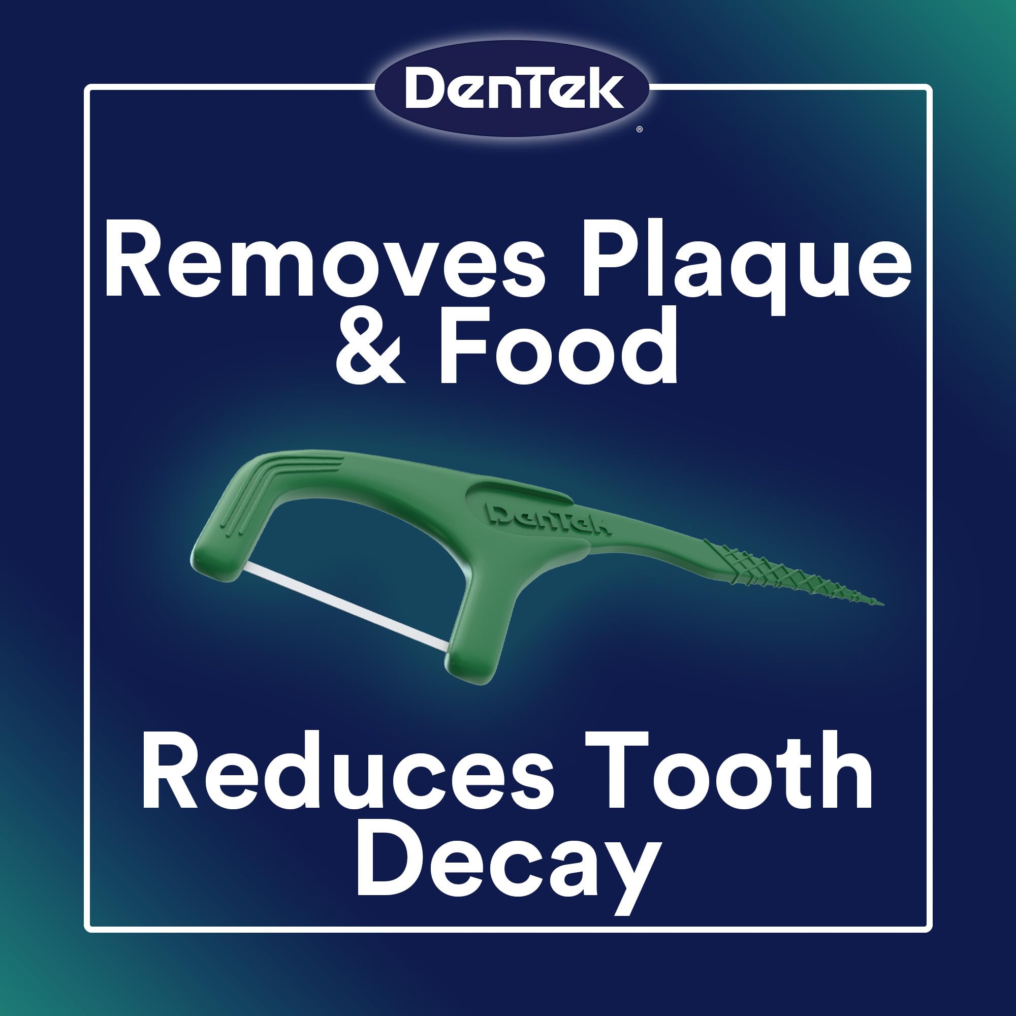 DenTek Fresh Clean Floss Picks, For Extra Tight Teeth, 75 Count