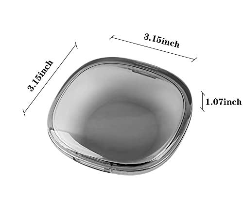 Retainer Case, Orthodontic Retainer Case, Oral care box, Beautiful And Durable, Compact And Easy To Carry (Gray)
