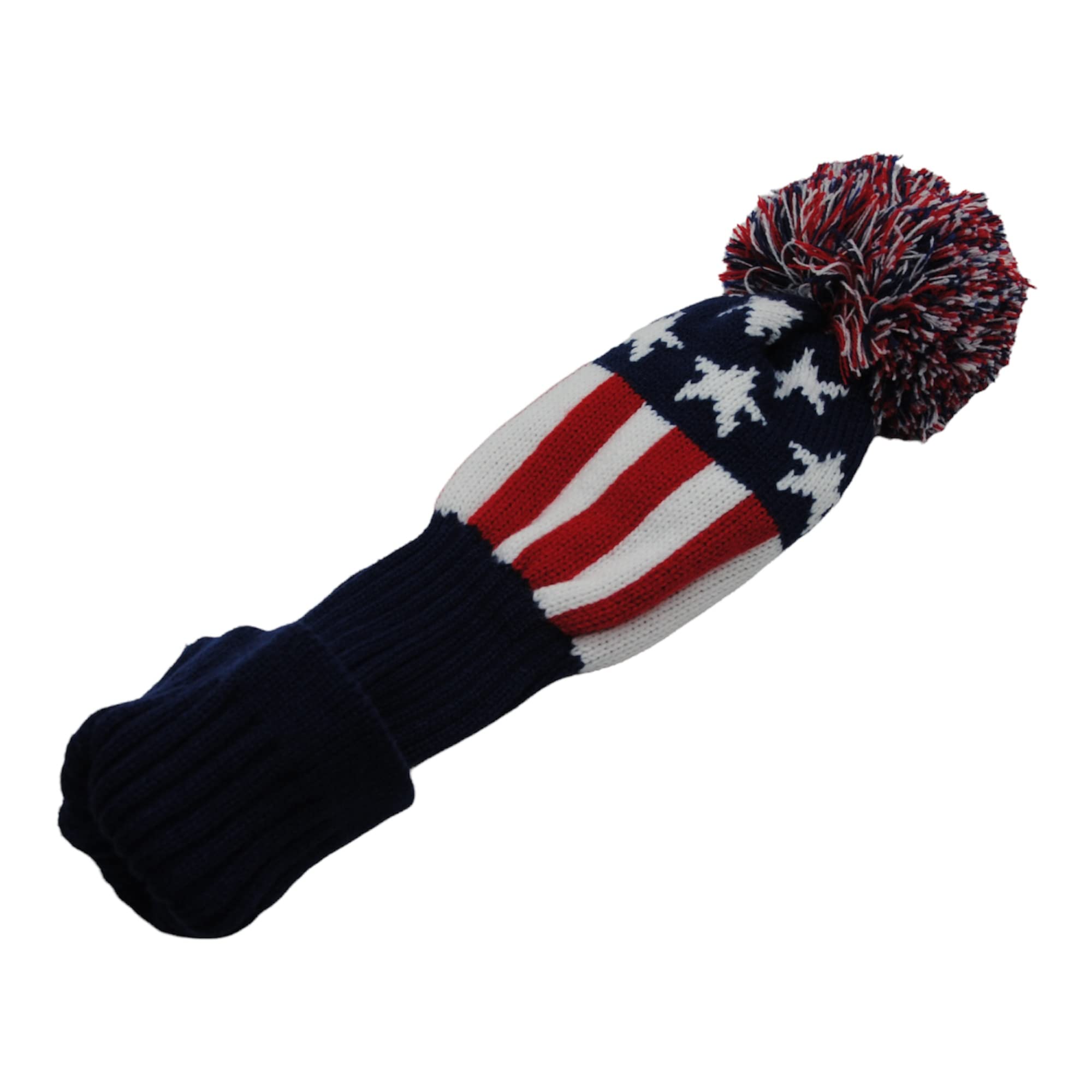 Advantage-You American Flag Golf Club Head Cover Red White & Blue