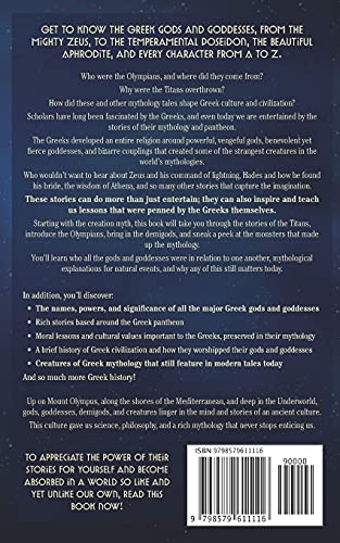 Uncovering Greek Mythology: A Beginner's Guide into the World of Greek Gods and Goddesses (Ancient History Books)