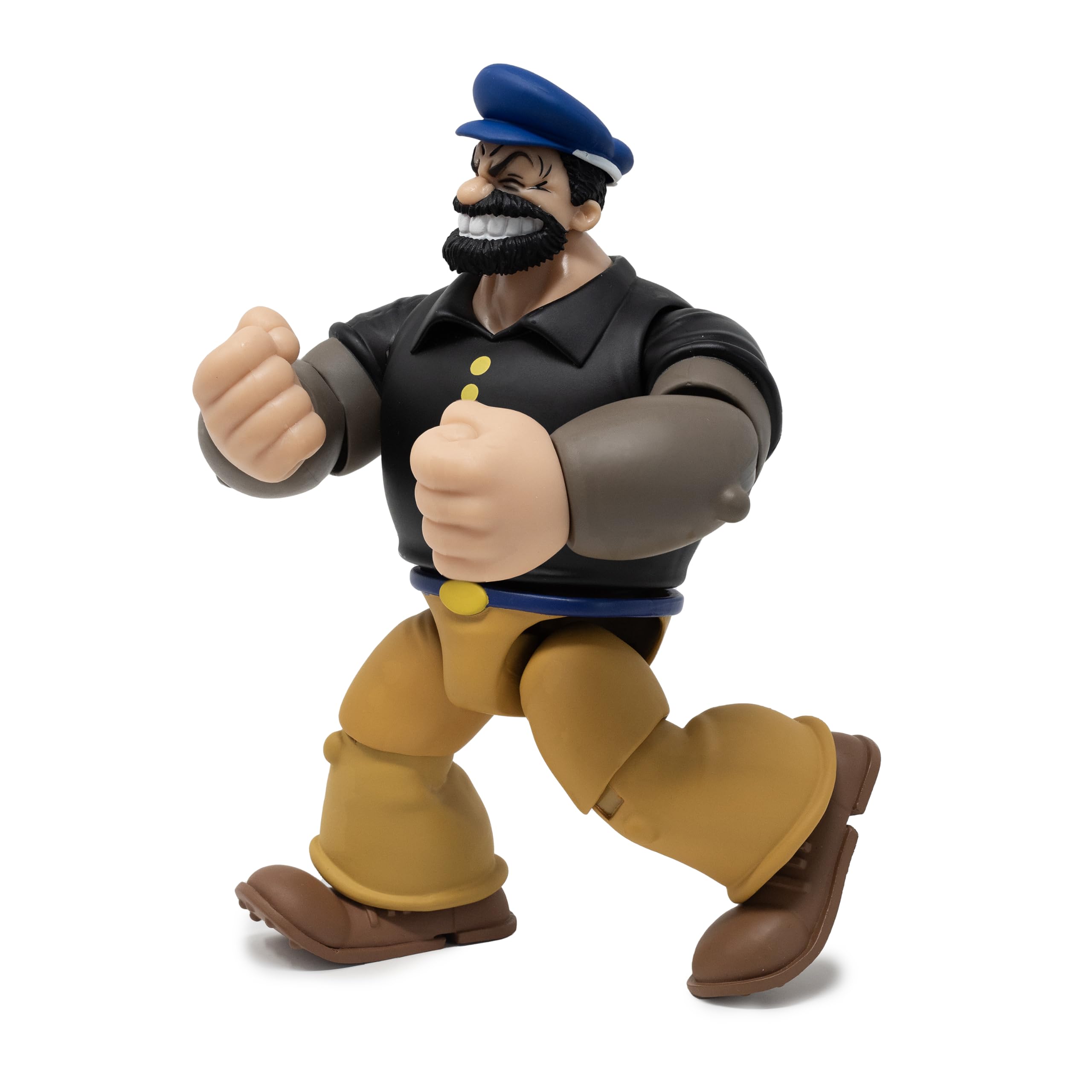 Boss Fight Studio Bluto Popeye The Sailor Man Classics Wave 1 Collectible Action Figure – Highly Articulated Figurine with Accessories Including Alternate Hands and Removable Hat - 1:12