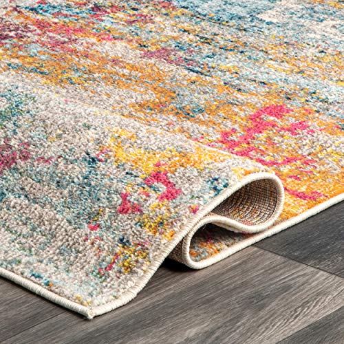nuLOOM Monet Modern Area Rug, 7' 10" x 10' 10", Multi