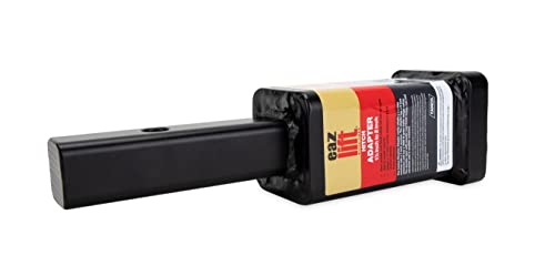 Eaz-Lift Hitch Receiver Adapter - Easily Adapts a 1 ¼" Receiver to a 2" Receiver | 6" Extension, 3,500 lb. Capacity (GTWR) | Durable Rust and Corrosion Resistant Steel - (48471)