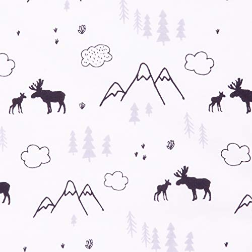 Trend Lab Lumberjack Moose 6Piece Crib Bedding Set