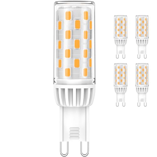 Aegislogic G4 LED Bulb 1.5W 12V JC Tybe, 2700K (20W Halogen Equivalent), G4 Bi-Pin Base Warm White No-Flicker 180LM, Chandelier Lighting/Landscape Lighting/Microwave Lighting (10 Pack)