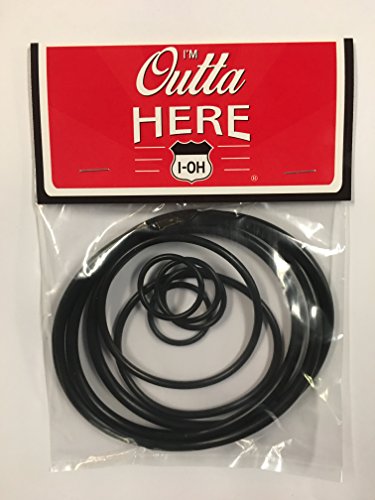 I'M OUTTA HERE I-OH FX5 / FX6 O-Ring Seal Kit Replacements Compatible with Fluval A-20207, A-20210, A-20212