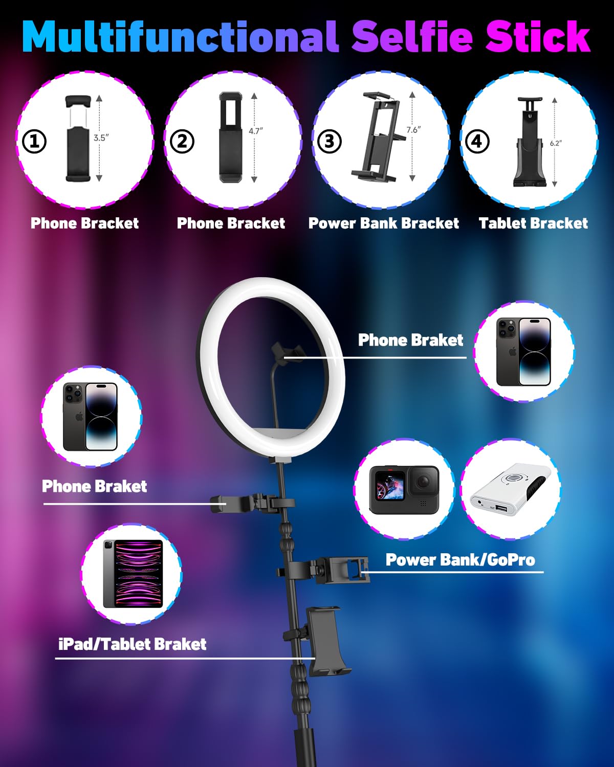 360 Photo Booth Machine for Parties Free Custom Logo with Ring Light 5 People Stand on Remote Control Automatic Slow Motion 360 Spin Photo Camera Booth 100cm 39.4 inch with Flight Case