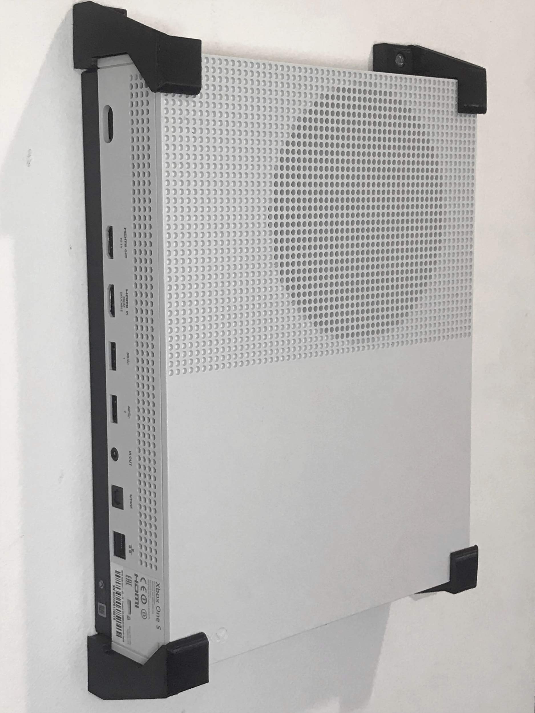 3D Cabin Xbox One S Corner Wall Bracket (Set of 4) White