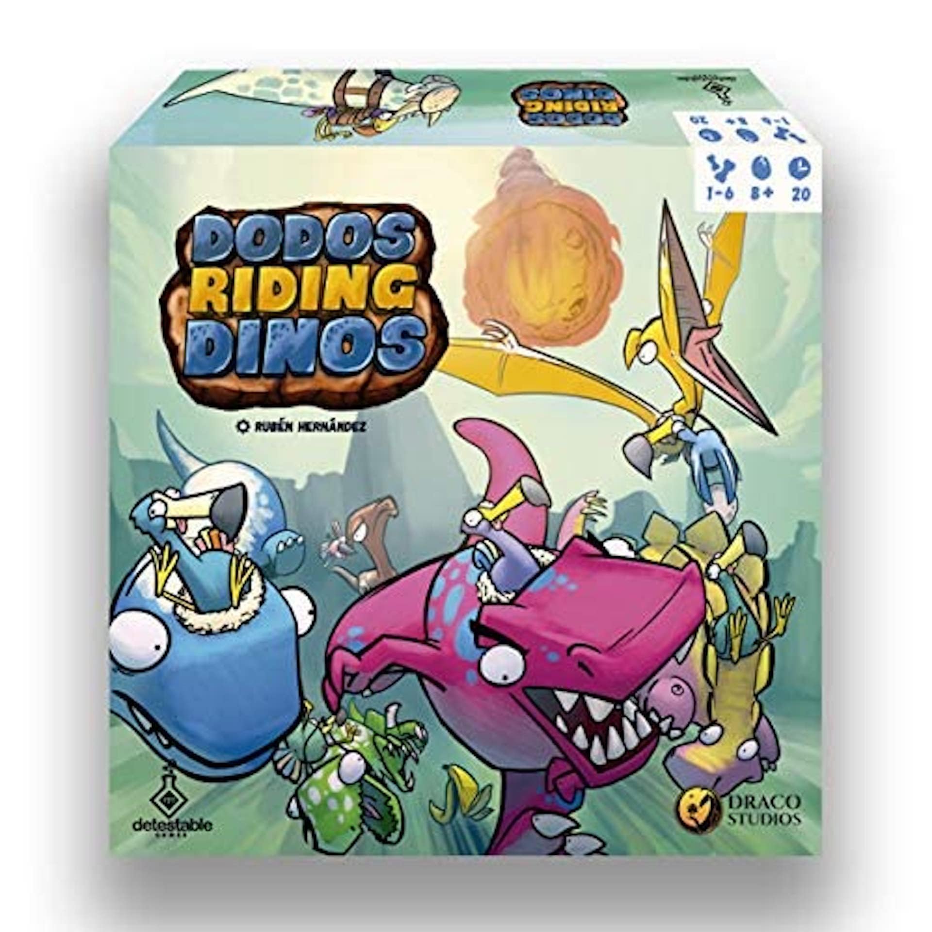 Draco Studios: Dodos Riding Dinosaurs The Board Game