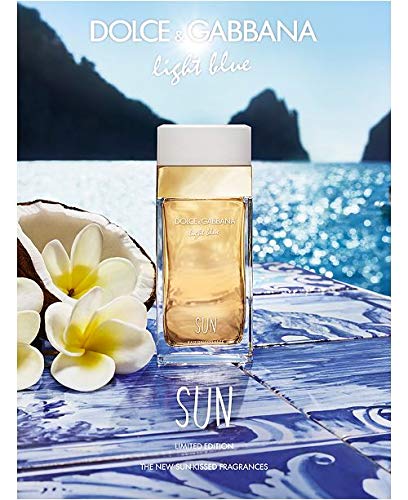 Light Blue Sun by Dolce & Gabbana Eau De Toilette Spray 1.7 oz Women