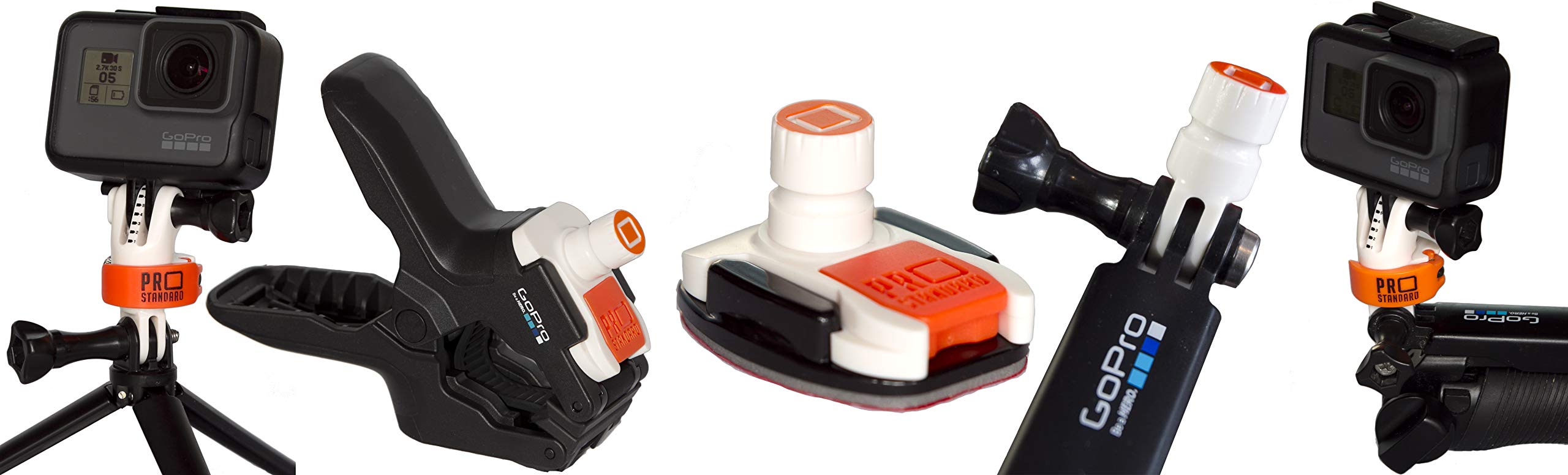 360 Quick Connect 9 Piece Bundle-GoPro Compatible