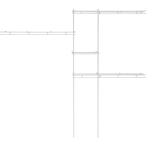 5 to 8-Ft. Shelf & Rod Closet Organizer Kit