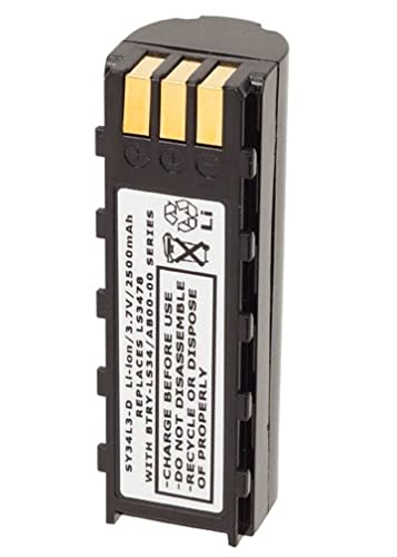 Battery Compatible with Symbol BTRY-LS34IAB00-00 Rechargeable Barcode Scanner 3.7v 2600mAH Li-ION