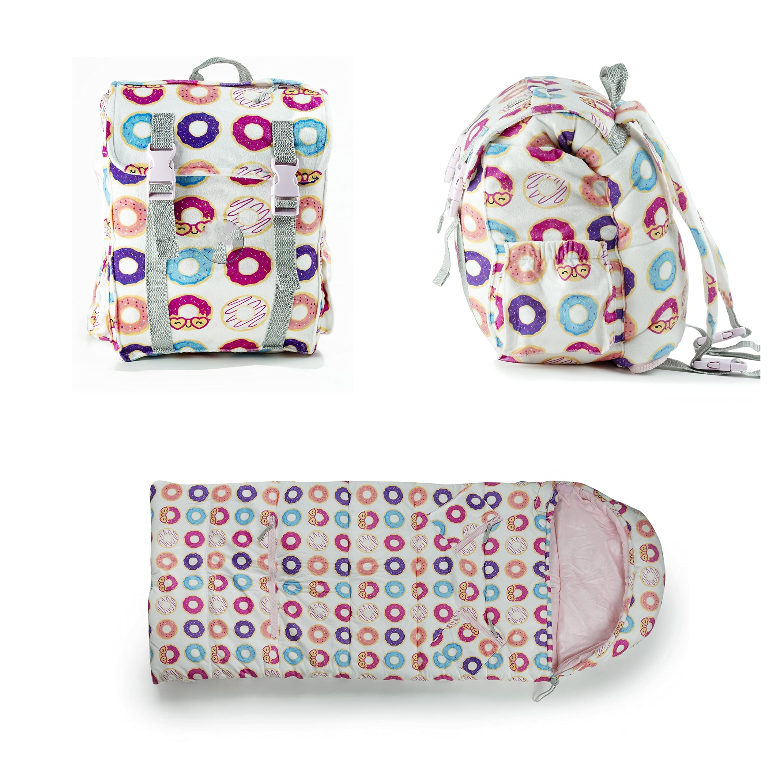50 F Kids Sleeping Bag, Kids Sleeping Bag for Outdoor Camping, 50.00 x 21.00 Inches, White