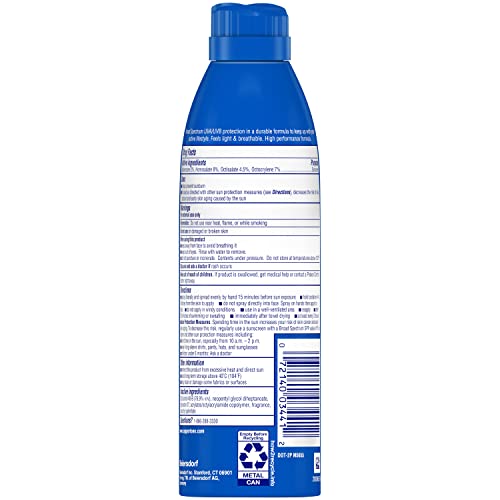 Coppertone SPORT Sunscreen Spray SPF 30, Water Resistant Sunscreen, Broad Spectrum Spray Sunscreen SPF 30, 5.5 Oz Spray