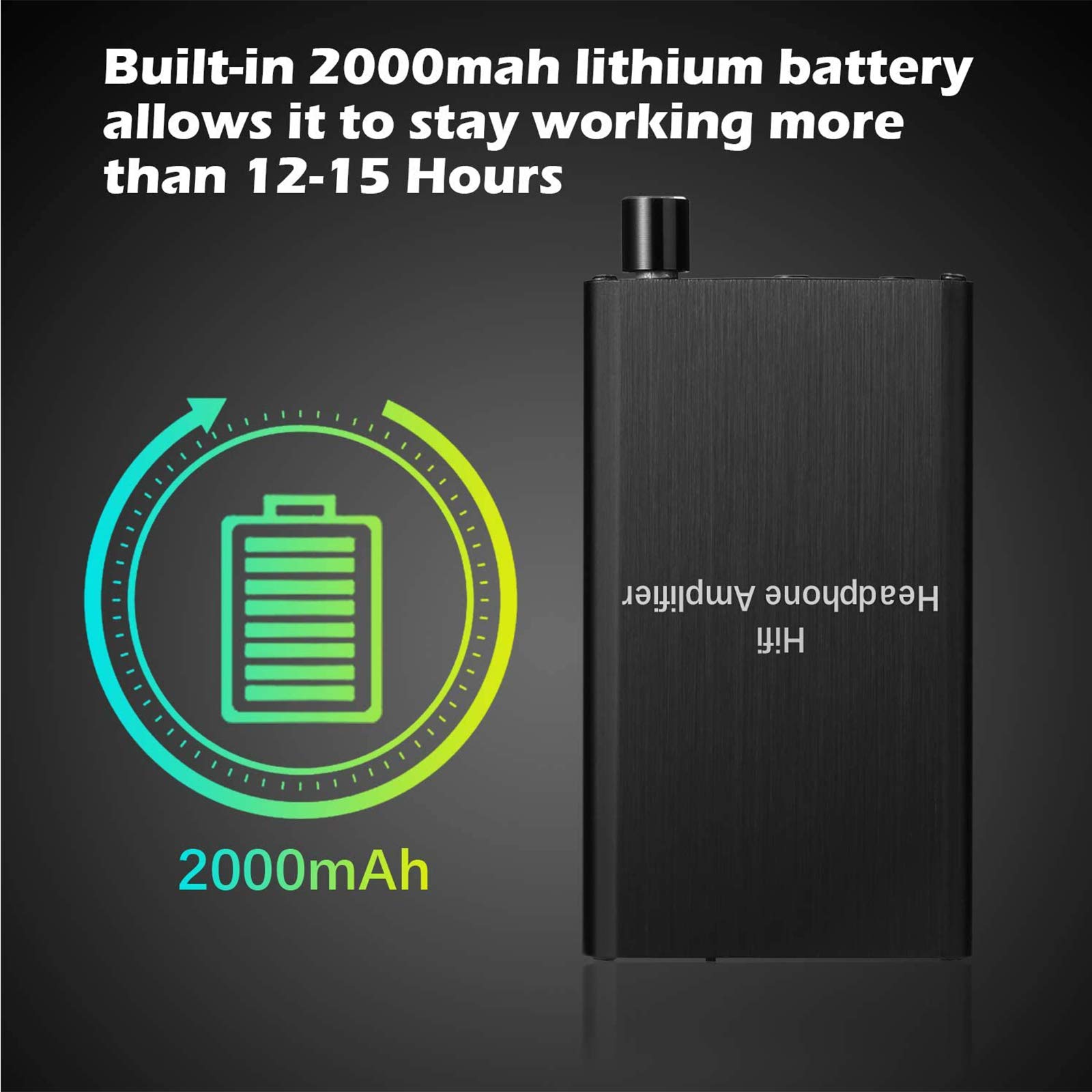 Headphone Amplifier, Portable HiFi Headphone Amp 3.5mm Stereo Audio Gain Switch Support Impedance 16-300Ω Headset for MP3/MP4 /Phones/Digital Players/Computers/Xbox one,PS4,PS5 Controller